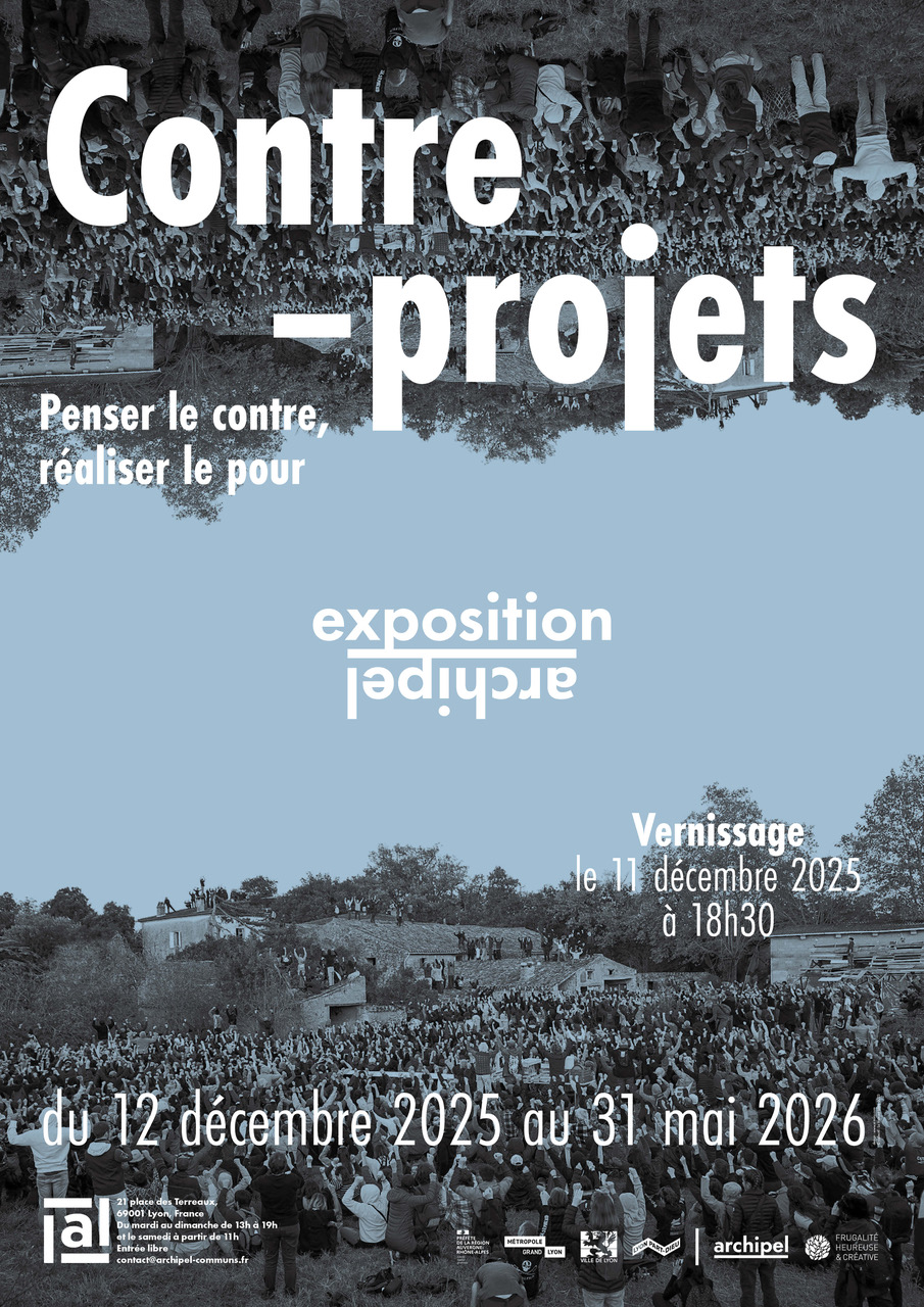 11/12/25 à Lyon (69), inauguration de l'exposition contre-projets ...